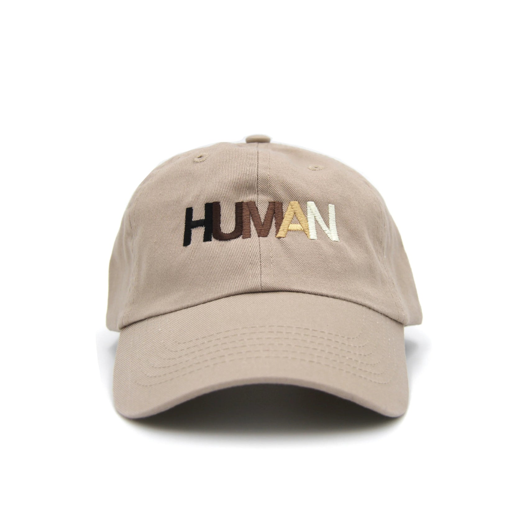 Human Embroidered Cap | We Are All Human – Wear The Peace