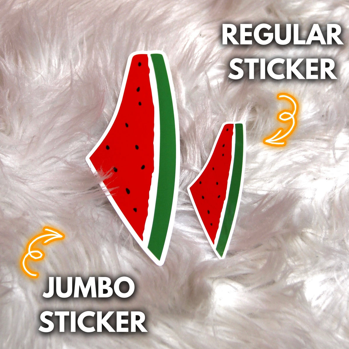 Freedom Melon Jumbo Sticker – Wear The Peace