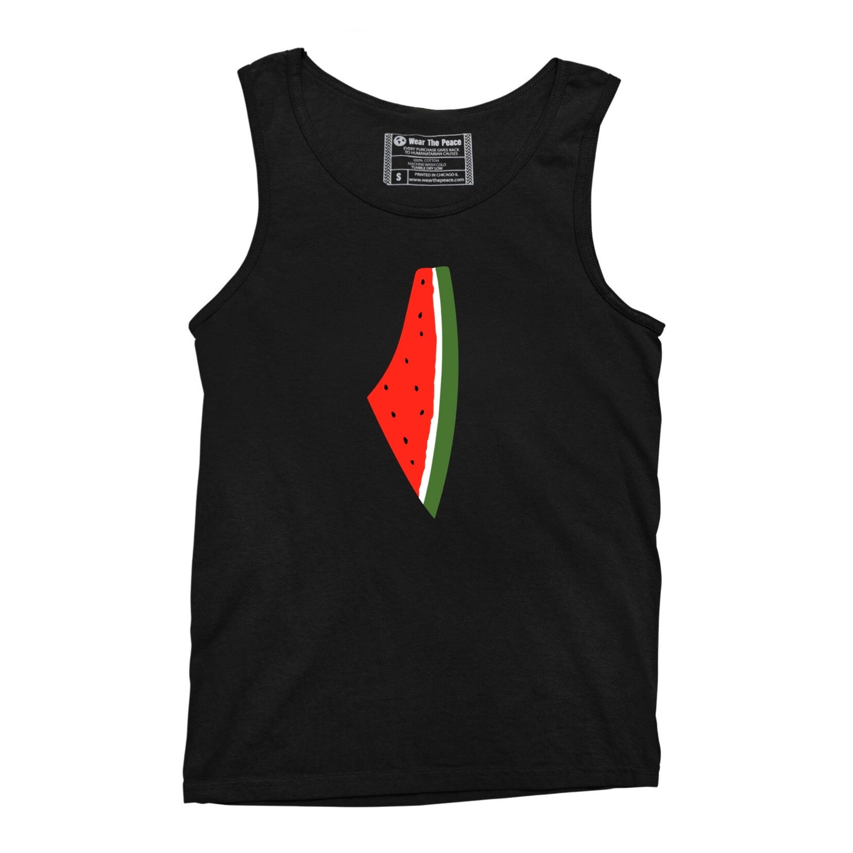 Palestine Freedom Melon Tank Top | Falastin Watermelon Tank Top – Wear ...