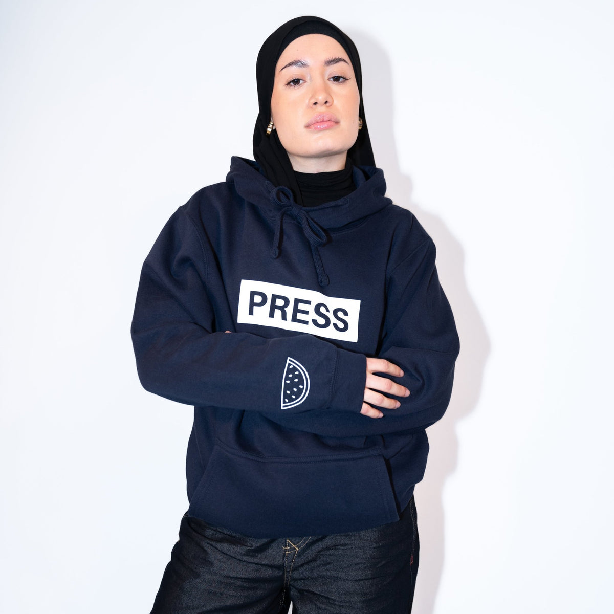 Palestine Press Hoodie | Falastin Sweater – Wear The Peace