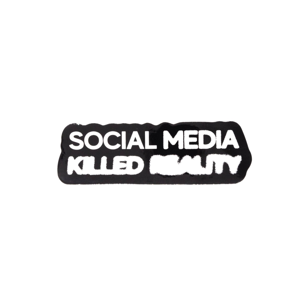 Unsocial Media Sticker – Wear The Peace